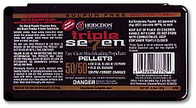Accurate Arms 5744 vs. Hodgdon Triple 7 pellets